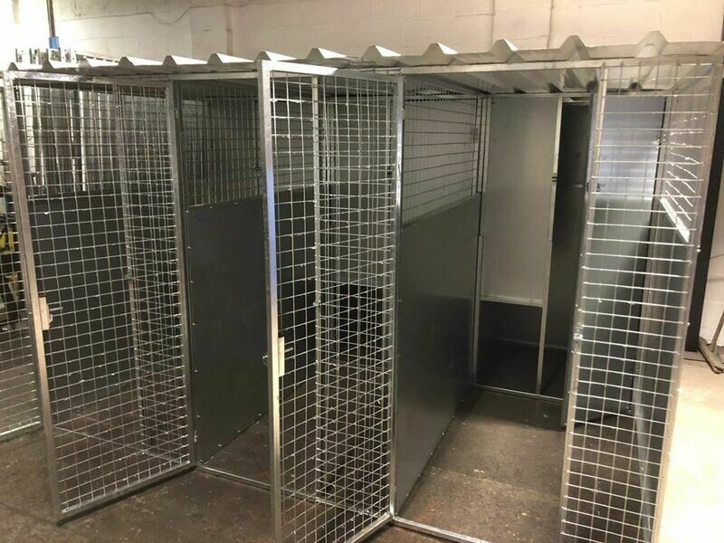 10 BLOCK COMPLETE DOG KENNEL - Dog Runs UK